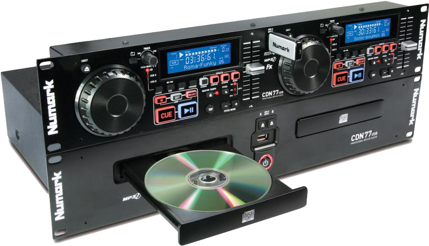 Download Numark Cdn77 Doppel Cd Mp3 Player Dj Equipment Mieten - Numark ...