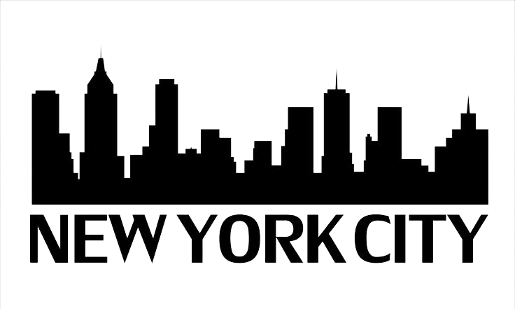 Download Transparent Nyc Silhouette - New York City Building Silhouette ...
