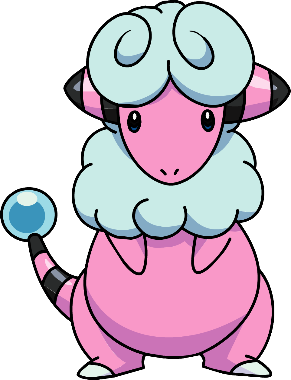 Download Taringa Shiny Mareep Evolution - Flaaffy The Pokemon PNG Image ...