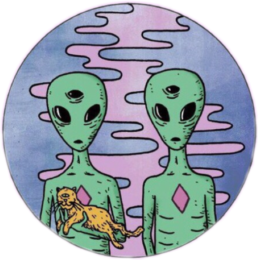 Tumblr Alien Pastel Indie Cool Ufo Et Cute Pastelfreeto - Alien Png ...