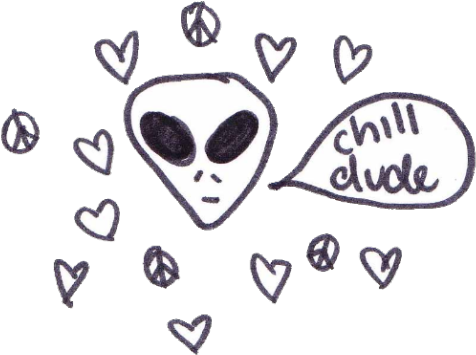 Alien Tumblr Alien Png Tumblr Alien Tumblr - Transparent Gezegen - Free ...