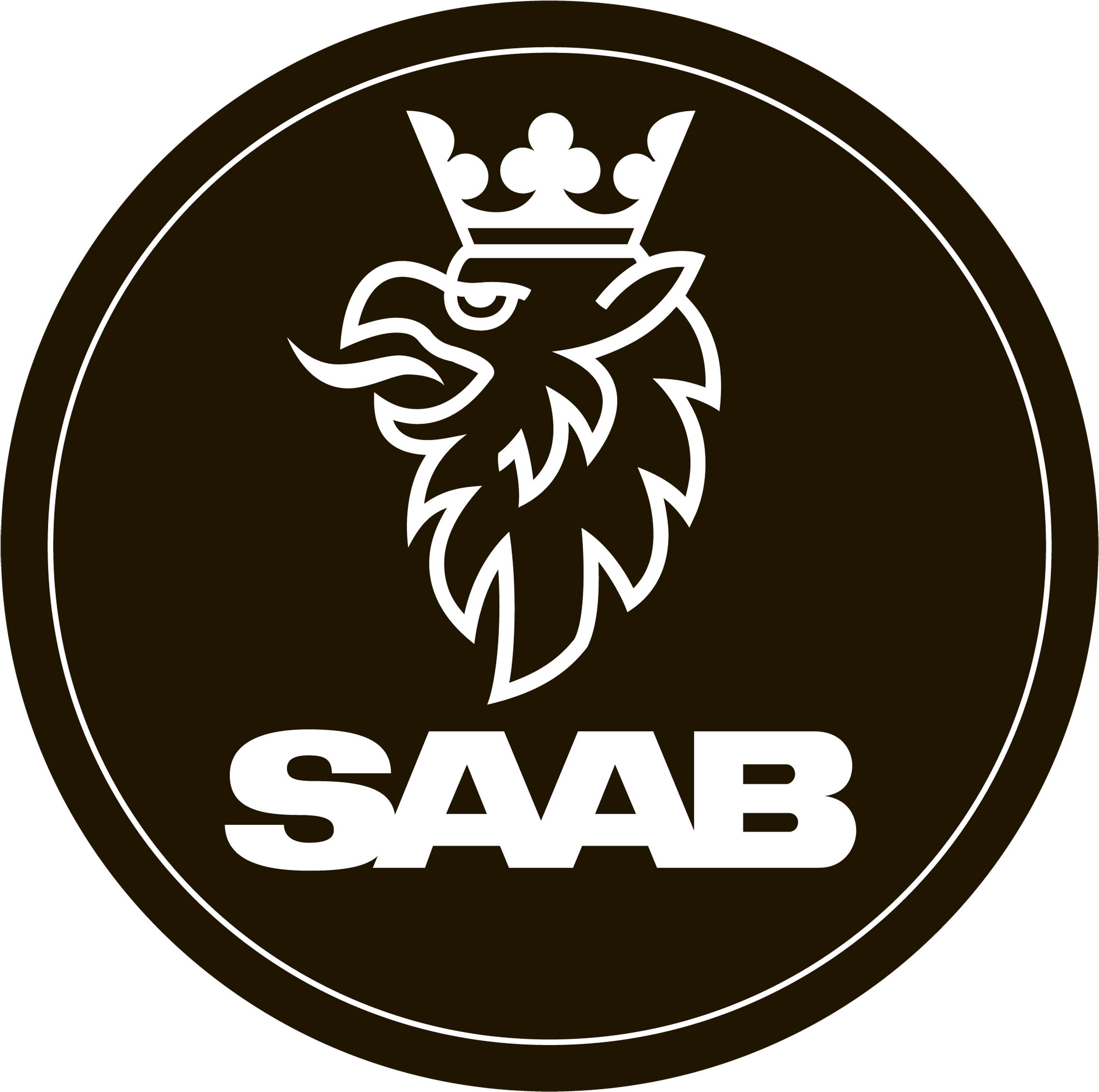 Download El Emblema De Saab Fue Diseñado Simplemente Con La - Saab Logo ...