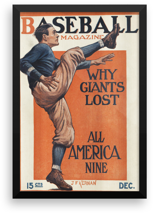 Download Vintage Baseball Magazine - Poster PNG Image with No ...