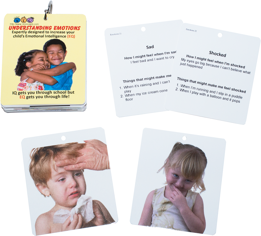 Download Understanding Emotions Card Set - Common Cold PNG Image with ...
