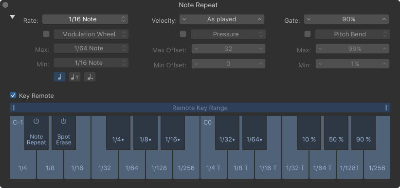 Download Note Repeat Keyboard - Note Repeat Logic Pro X PNG Image with ...
