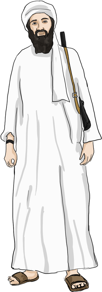 Download Clipart Info - Osama Bin Laden Robe PNG Image with No ...