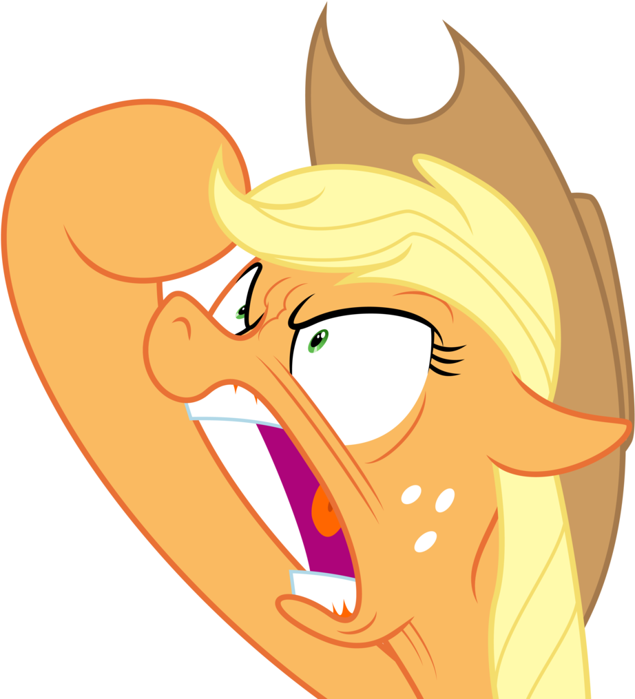 Download Absurd Res, Angry, Applejack, Artist - Cartoon PNG Image with ...
