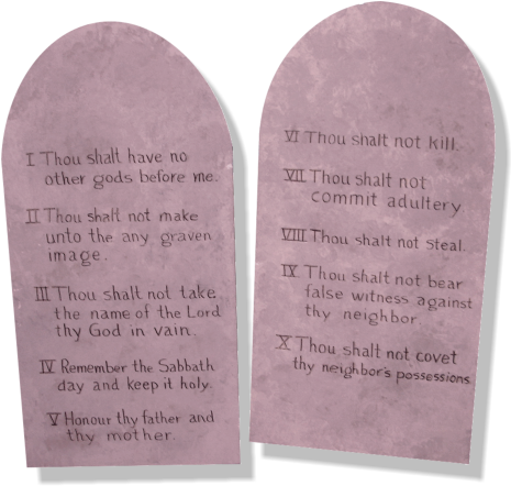 Download They Have The Appearance Of Rock, With The Ten Commandments ...