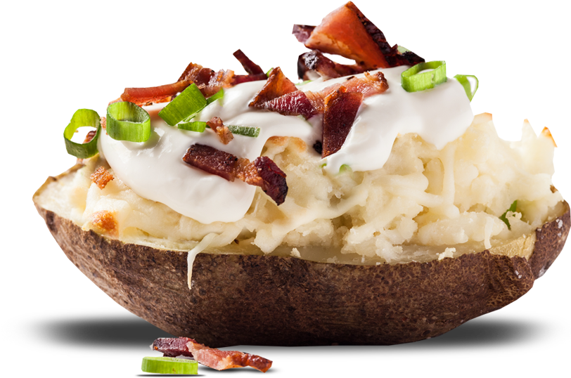 Loaded Potato - Cooked Spud Wallpaper Hd - Free Transparent PNG ...