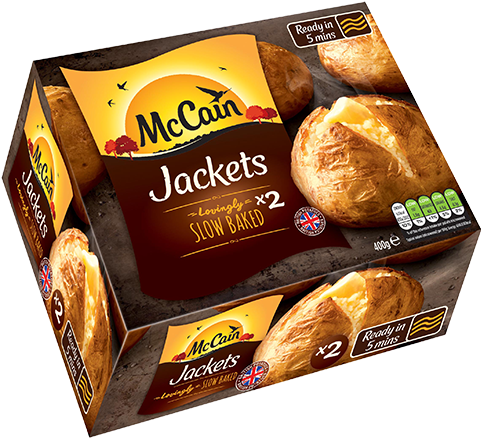 Download Mccain Ready Baked Jackets PNG Image with No Background ...