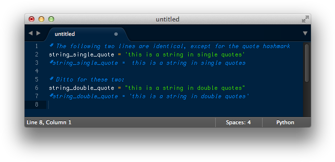 Download Quote Marks Broken In Sublime Text Cobalt Theme Comments ...