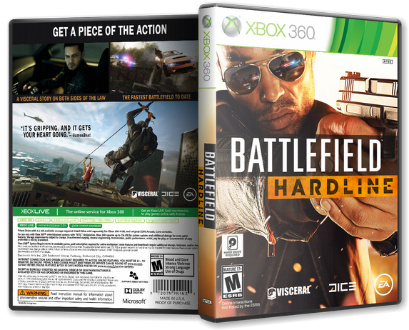 Download Battlefield Hardline Cover Xbox - Battlefield Hardline Ps4 PNG ...