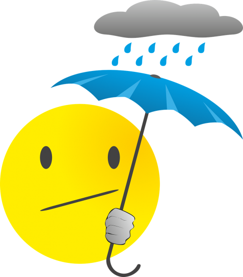 Download Cloud,raindrop,drop - Regen Smiley PNG Image with No ...