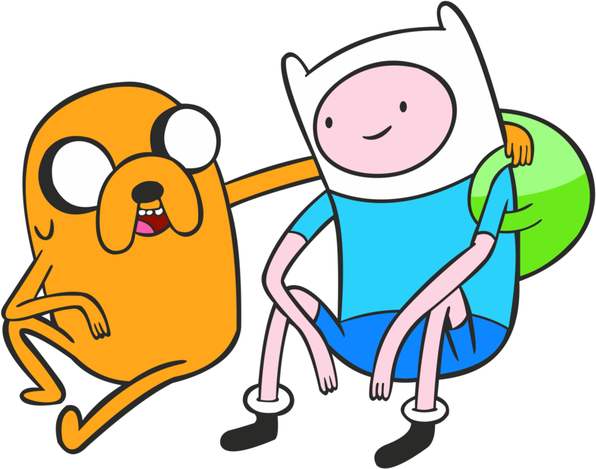 Download Finn And Jake Png - Adventure Time Finn & Jake Sticker PNG ...