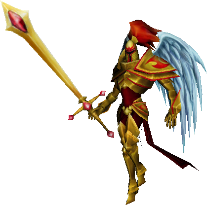 Download League Of Legends Champion Png Kayle Render Old - Illustration ...