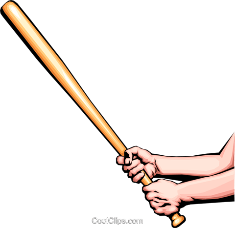 Download Hand With Baseball Bat Royalty Free Vector Clip Art - Hands ...