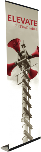 Download Elevate Retractable Banner Stand Left 1 - Custom Phoenix Mini Full Height Silver ...