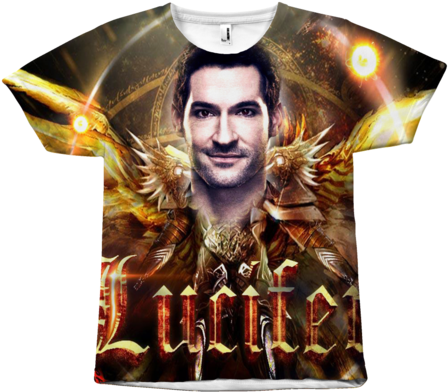 Lucifer Morningstar T Shirt God Of Hell Movies Tee - Lucifer ...