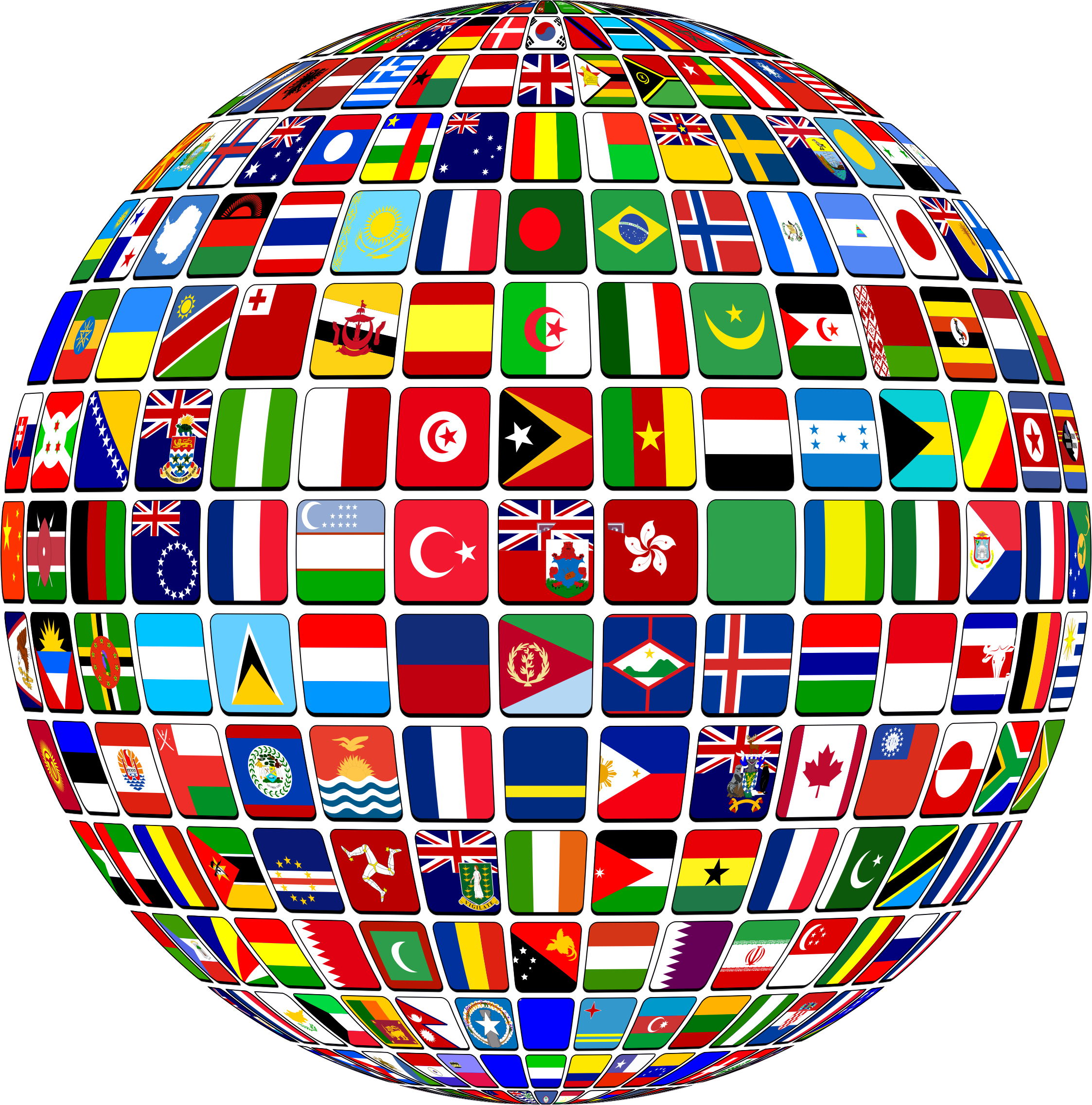 Download This Free Icons Png Design Of World Flag Buttons Globe PNG ...