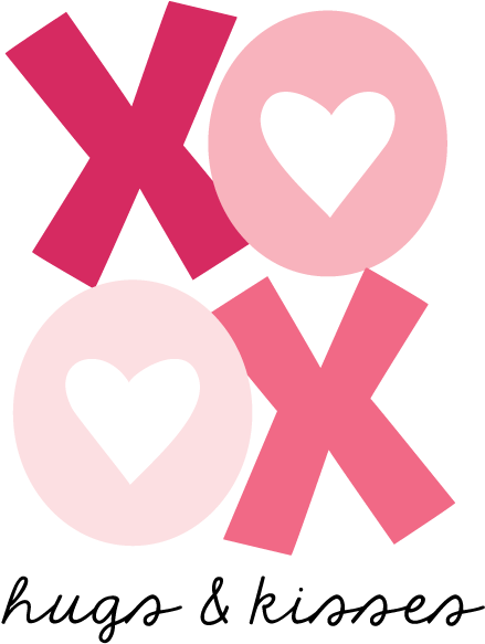 Download Color Printable Xoxo - Heart PNG Image with No Background ...
