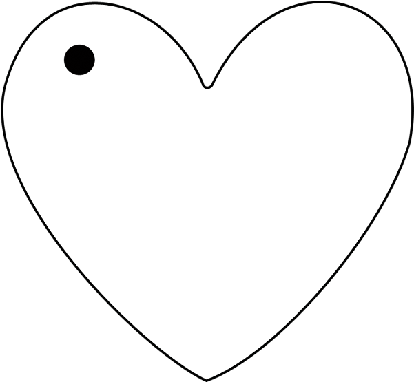 The Gallery For > Gift Box Template With Lid - Tag Heart - Free ...