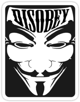 Disobey Stencil