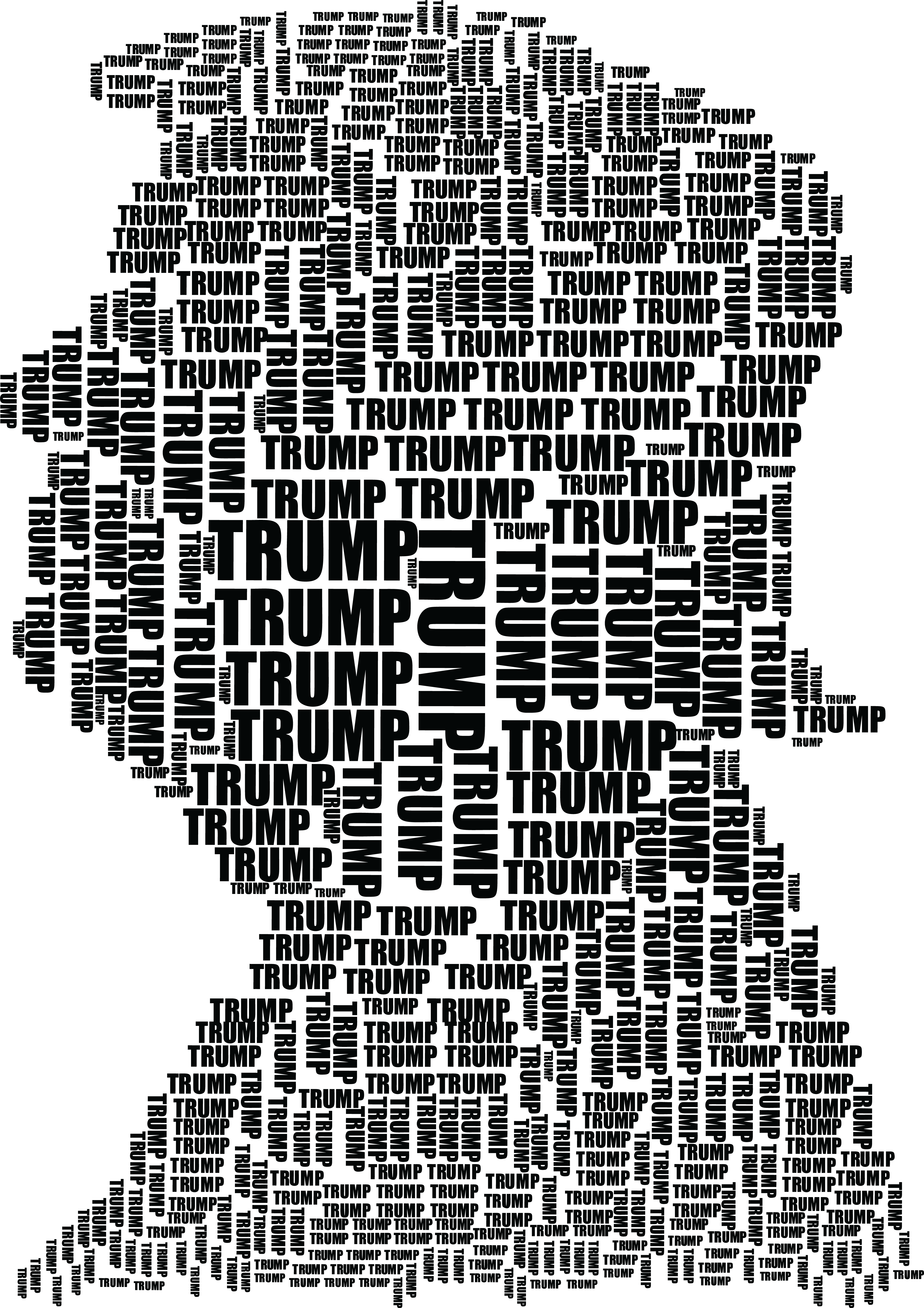 Download , , - Word Cloud Trump PNG Image with No Background - PNGkey.com