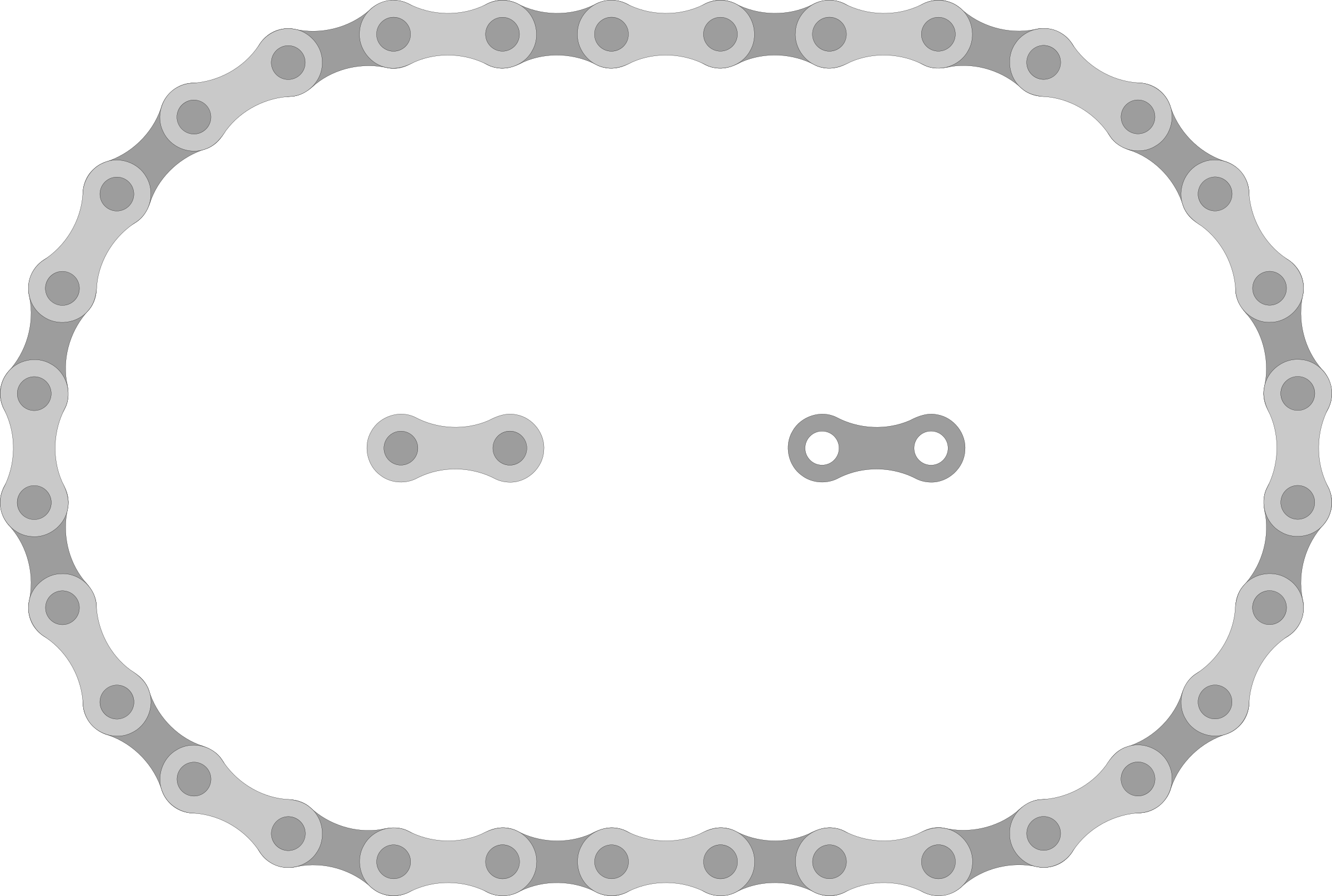 Download Big Image - Bike Chain Vector PNG Image with No Background ...