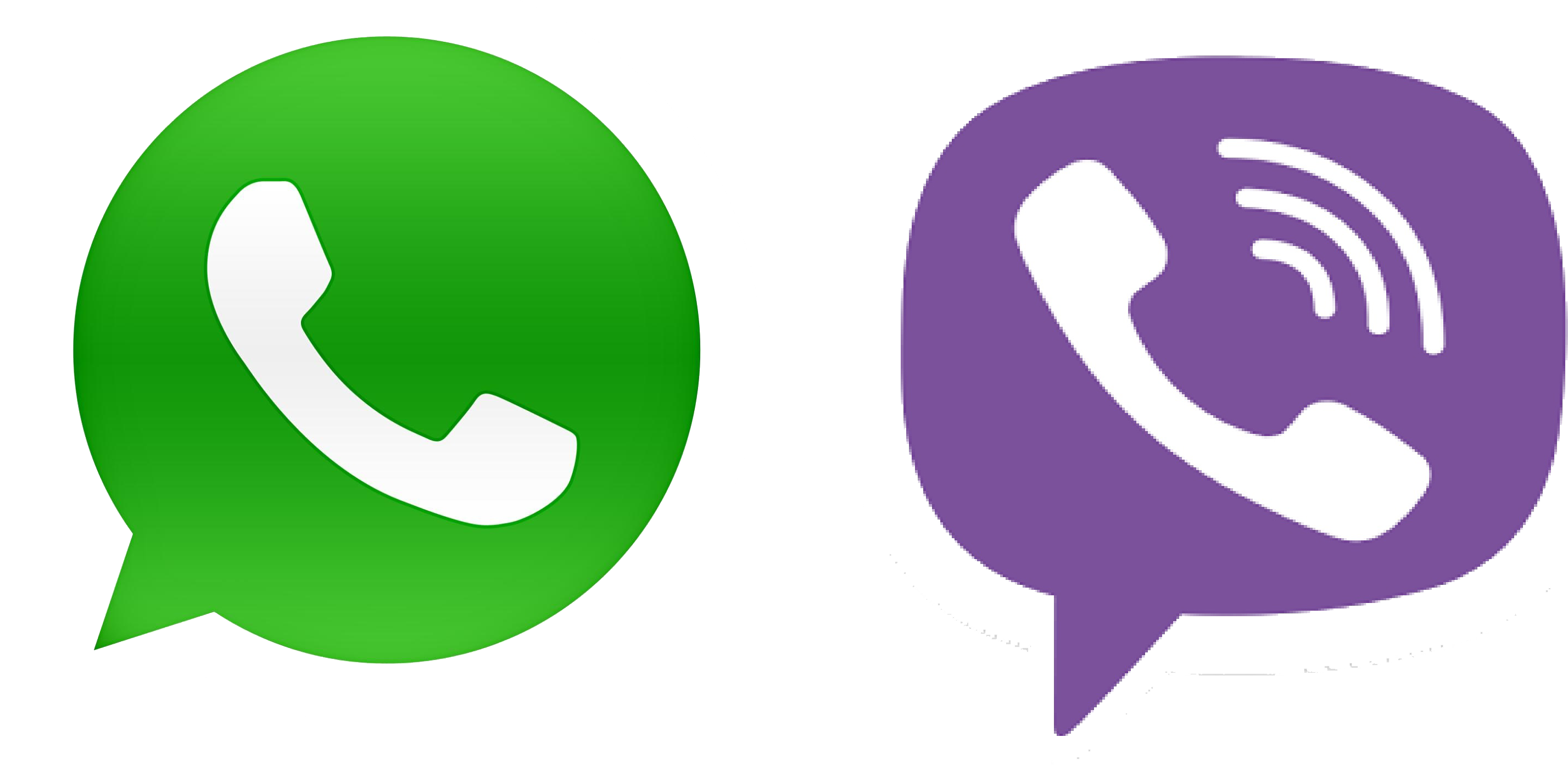 Download Whats App Viber Whatsapp And Call Logo PNG Image With No