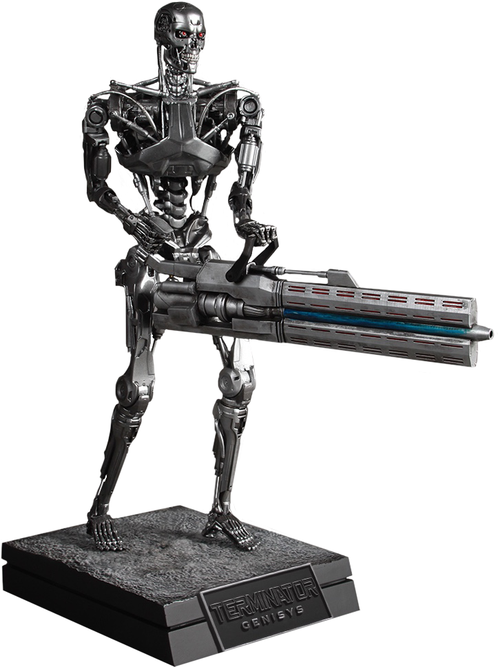 Endoskeleton 1/4 Scale Statue - Terminator Statue - Free Transparent ...