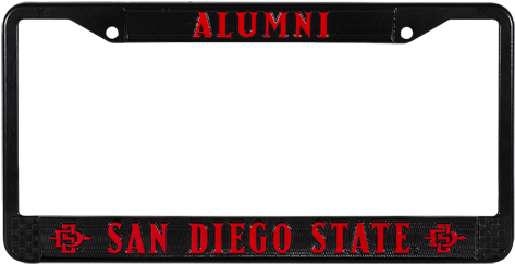 San Diego State License Plate Frame - Free Transparent PNG Download ...