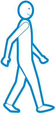 Person Walking Infographic - Walking - Free Transparent PNG Download ...