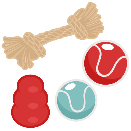 Dog Toy Set Svg Scrapbook Cut File Cute Clipart Files - Dog Toys Clip ...