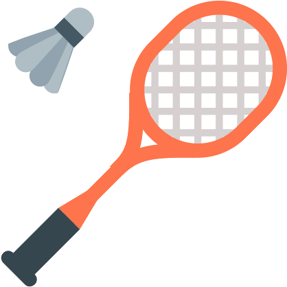 Badminton Icon Colored - Free Transparent PNG Download - PNGkey