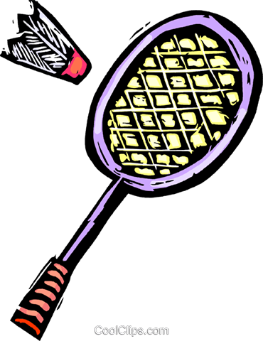 Download Badminton Racket And Birdie Royalty Free Vector Clip - Sports ...