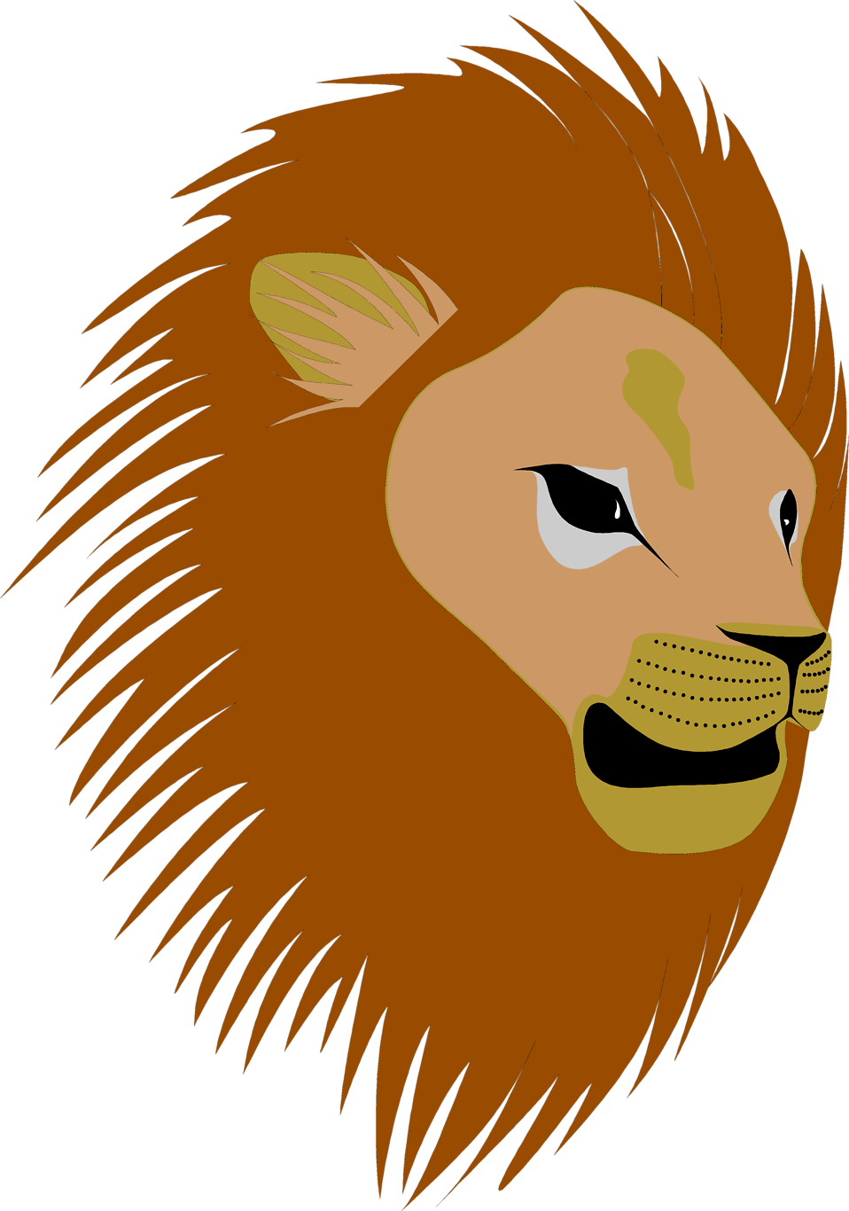 Cute Baby Lion Clipart Transparent - Lion Head With No Background ...