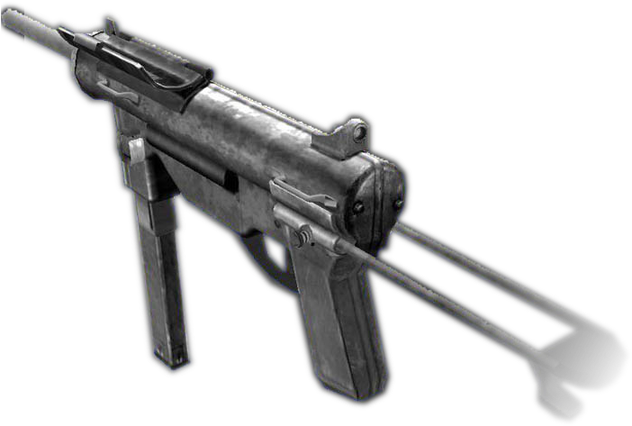 Download Grease Gun 3rd Person Fh - Cod Ww2 Grease Gun PNG Image with ...