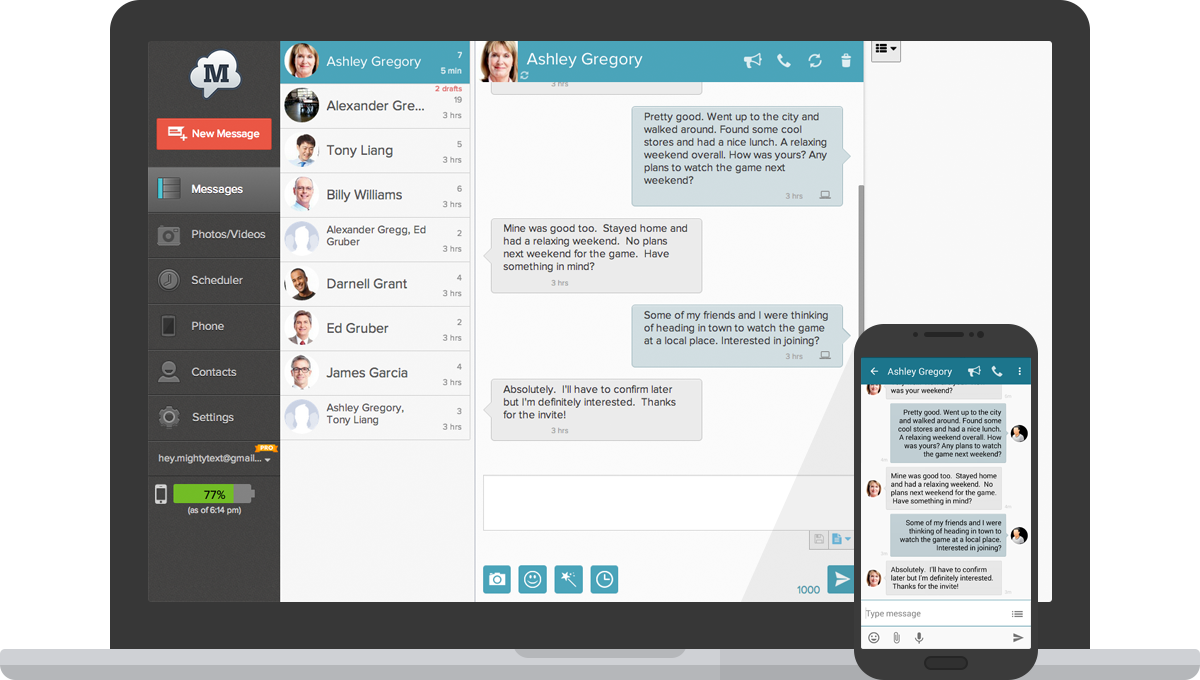 Download Sms Text Messaging ↔ Pc Texting PNG Image with No Background ...