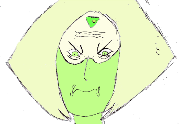 Peridot Angry Face / Maybe It's Useful - Facial Expression - Free ...