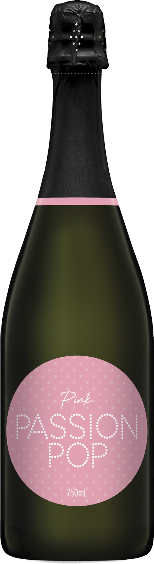 Download Passion Pop Pink Bottle - Glass Bottle PNG Image with No ...