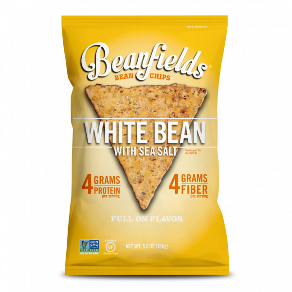 Download Beanfields White Bean Bean And Rice Chips - Beanfield Snacks ...