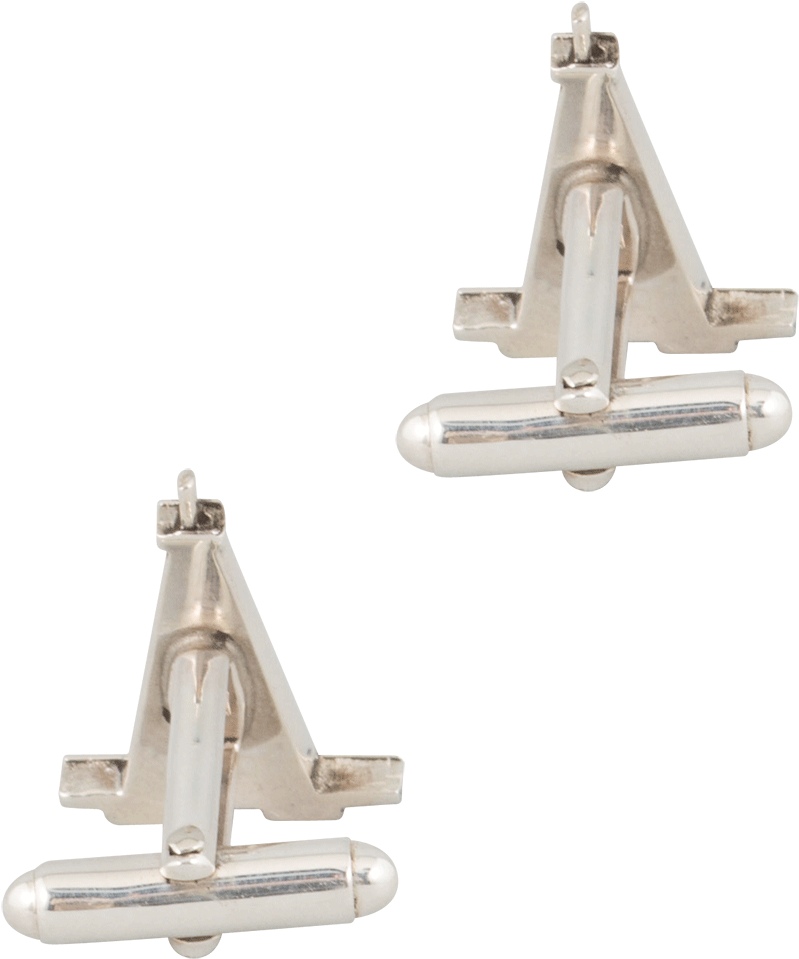 Download Pinto Ranch Oil Derrick Silver Cufflinks - Helicopter PNG ...