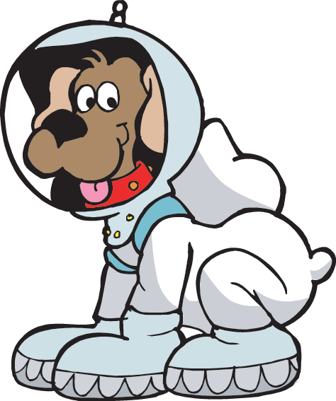 Download Astronaut Clipart Dog - Dogs In Space Clipart PNG Image with ...
