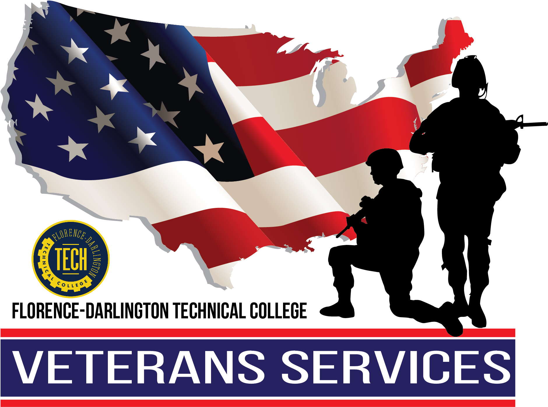 Veterans Services Logo - 7 Principles Of The Constitution Drawing ...
