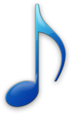 Download Musicnote - Blue Music Note Icon PNG Image with No Background ...