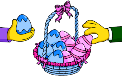 Download Baskethelp - Simpsons Easter PNG Image with No Background ...
