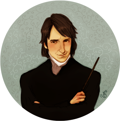 Professor Severus Snape - Snape And Harry Fanart - Free Transparent PNG ...