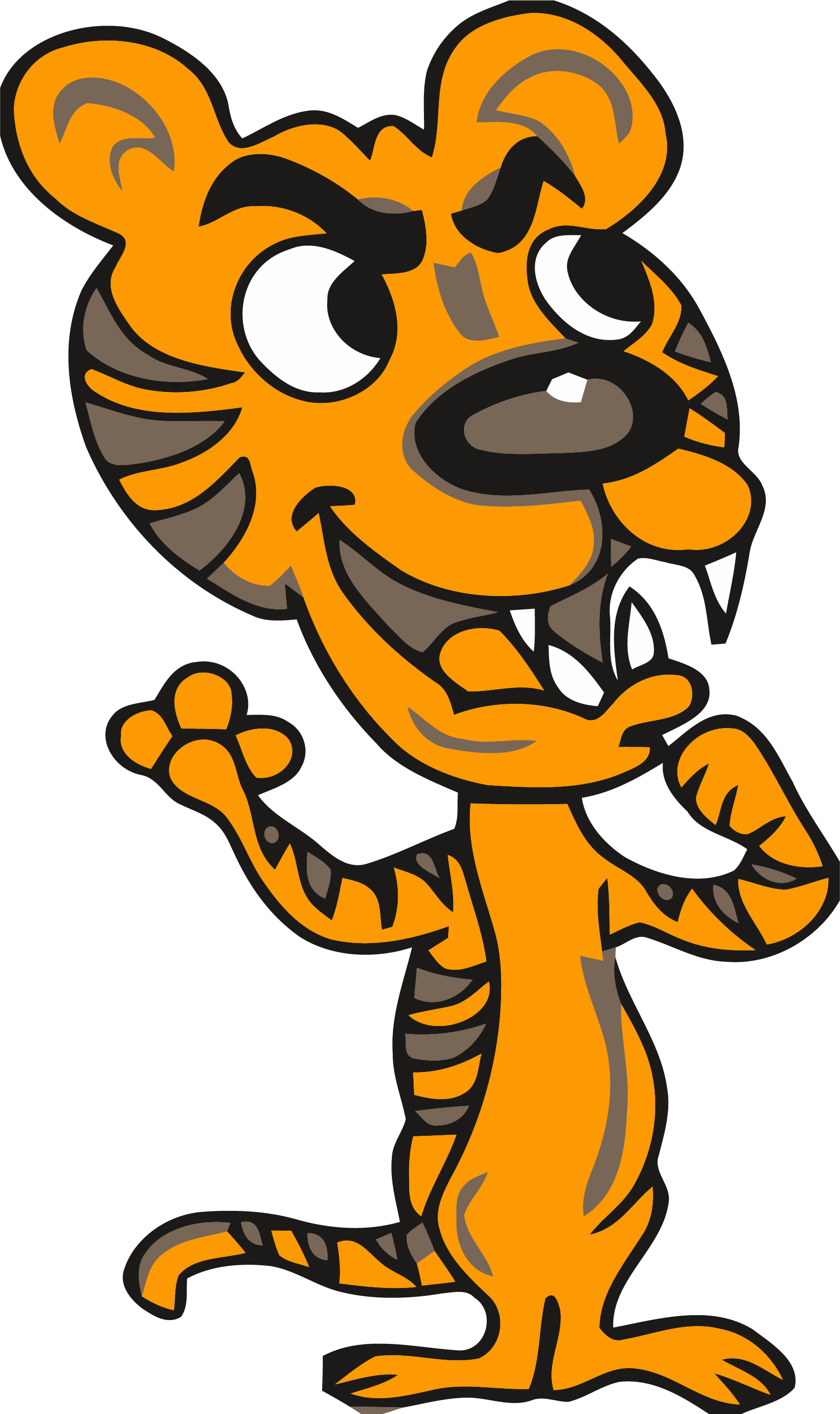Thinking Tigger Tigger Clipart Png Image Download Tigger