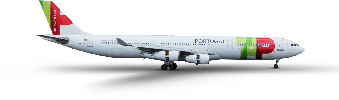 Airbus A340-300 - Airbus A320 Family - Free Transparent PNG Download ...