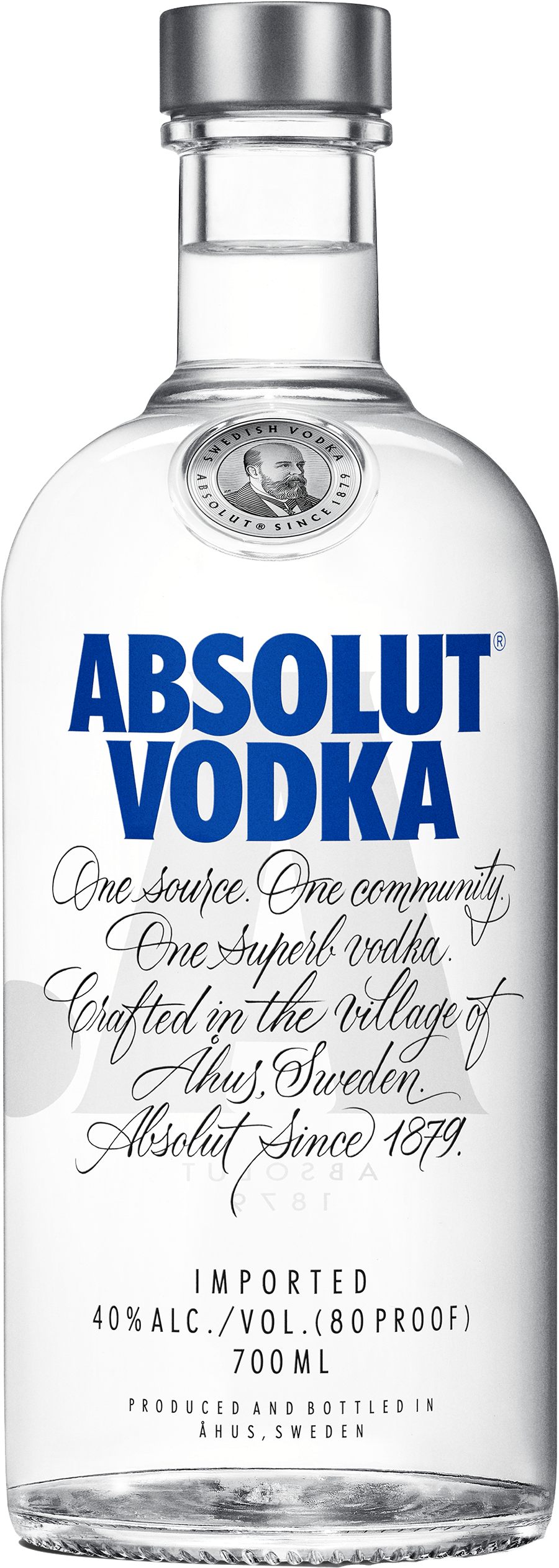 Vodka 700ml - Absolut Vodka - Free Transparent PNG Download - PNGkey
